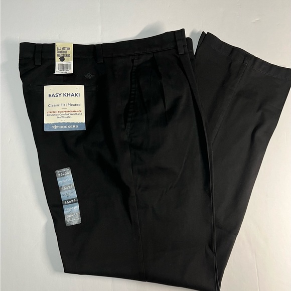 Dockers | Pants | Dockers Classic Fit Size 36x34 Color Black | Poshmark
